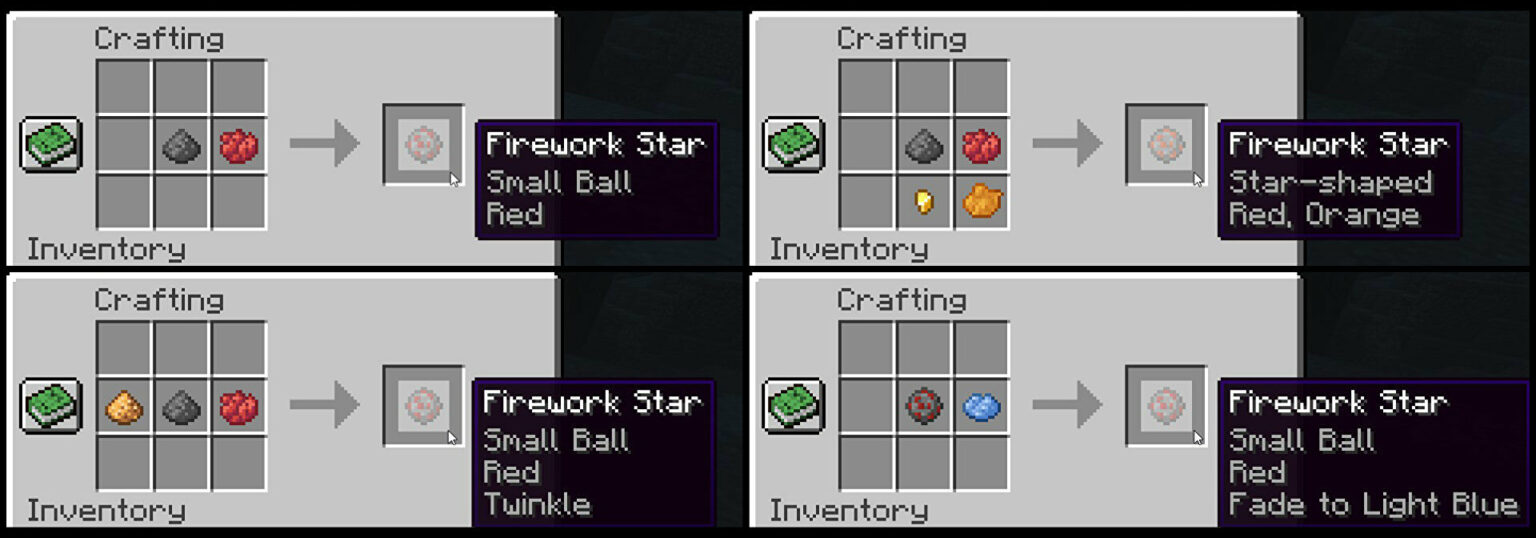 Minecraft Havai Fişek Yapımı