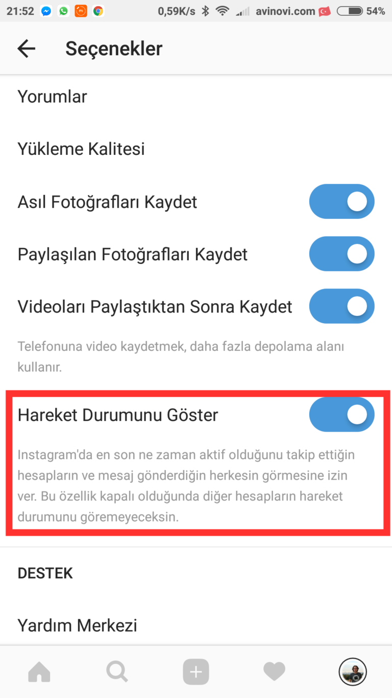 Instagram Son Görülme Kapatma Nasıl Yapılır?